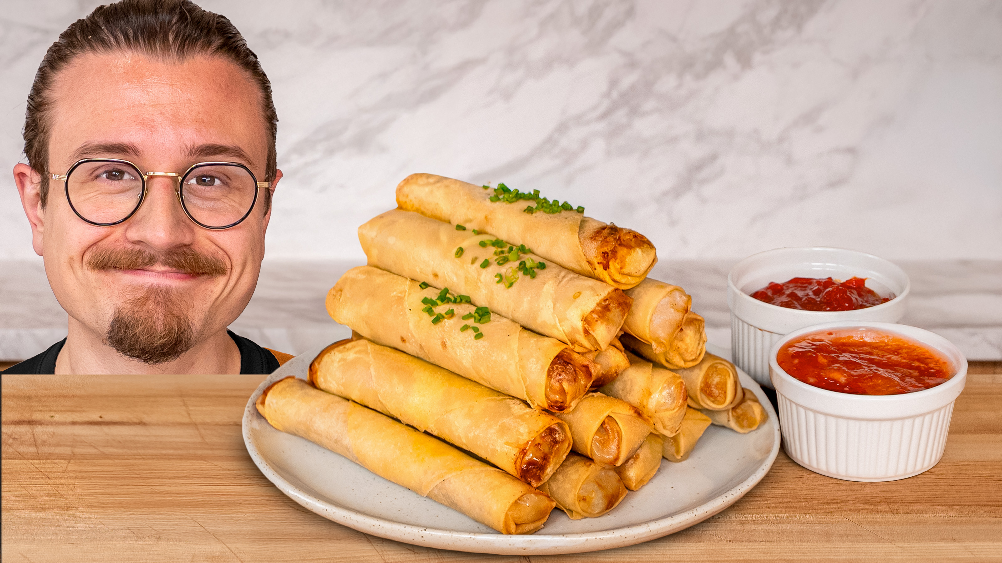 Best Crispy Spring Rolls At Home Recipe (Lumpia) | Chef Joshua Weissman